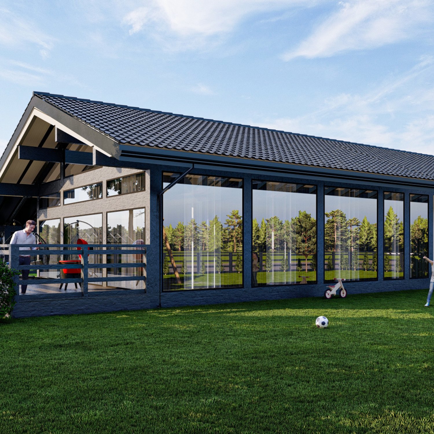 Rokiskiosirena.lt - 100 kv. m statomas namas